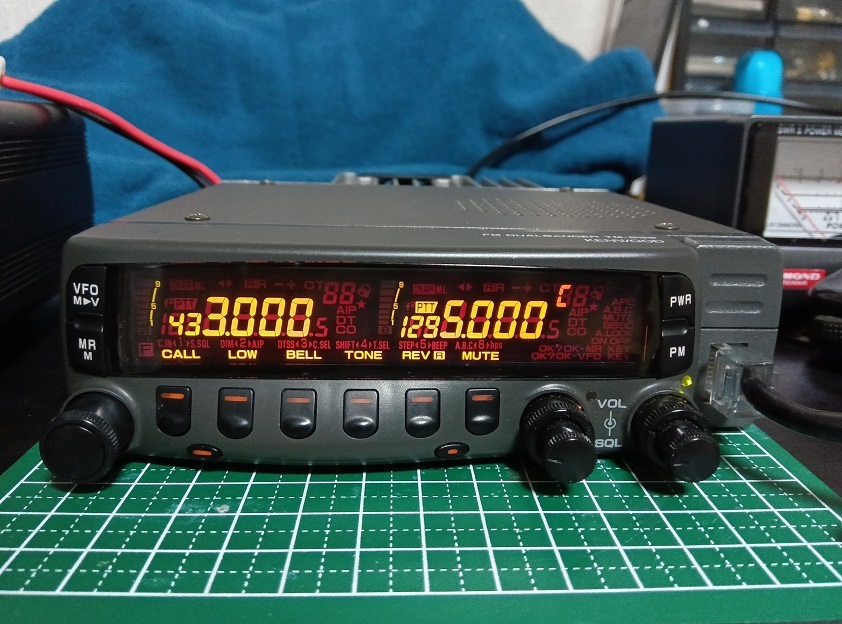 Yahoo!オークション - Kenwood TM-833S 430/1200MHz FMデュアルバンダー