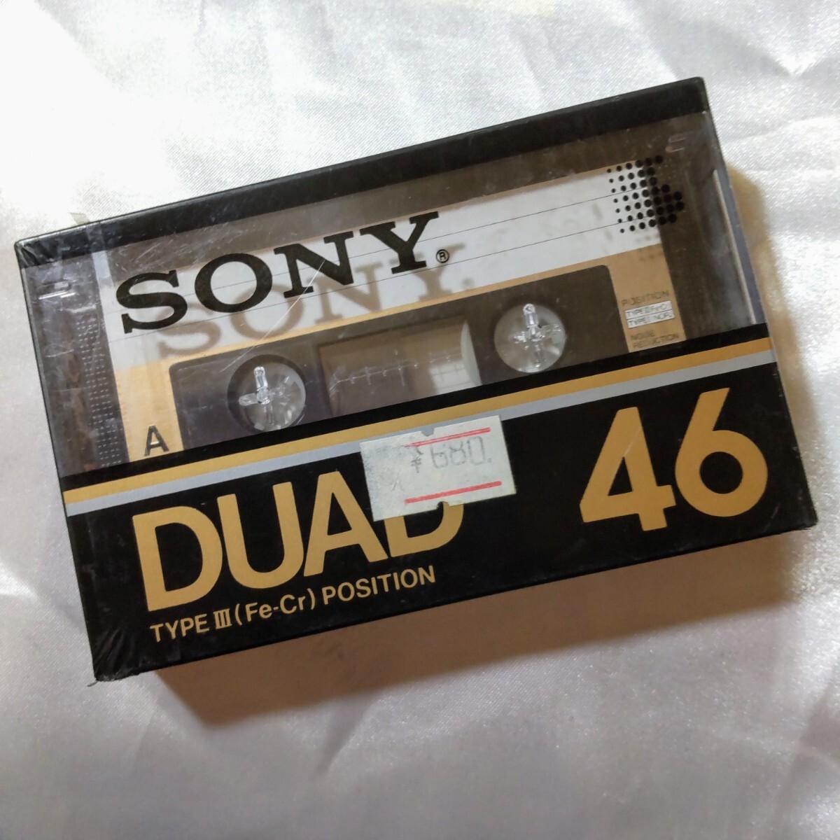 Yahoo!オークション - 未使用 SONY DUAD 46カセットテープ 3本 TYPE II...