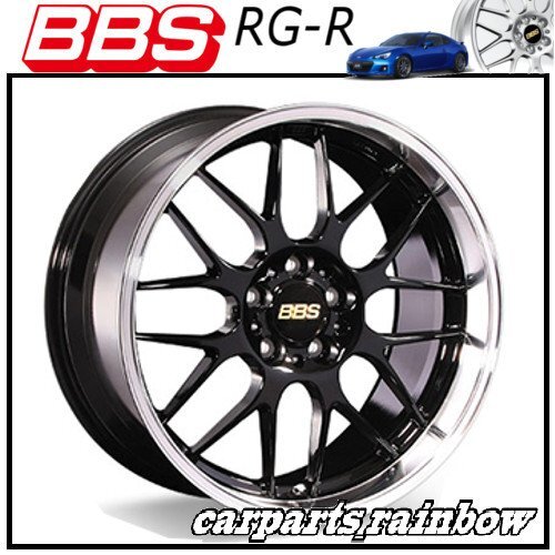 Yahoo!オークション - BBS RG-R 17×7.0J/7J RG778 5/100 +42 ブラッ...