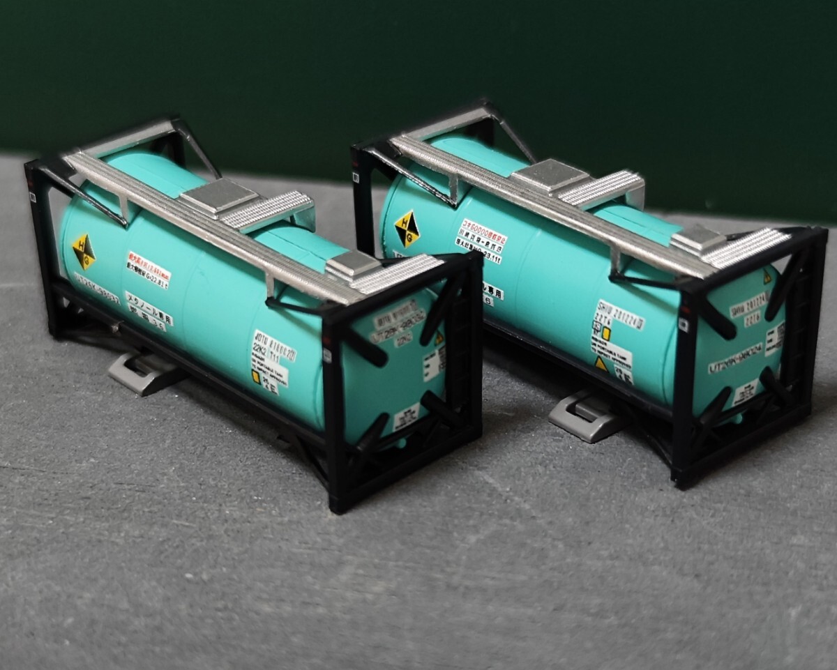 Yahoo!オークション - Nゲージ ポポン 20ft UT26K メタノール 専用 タ...