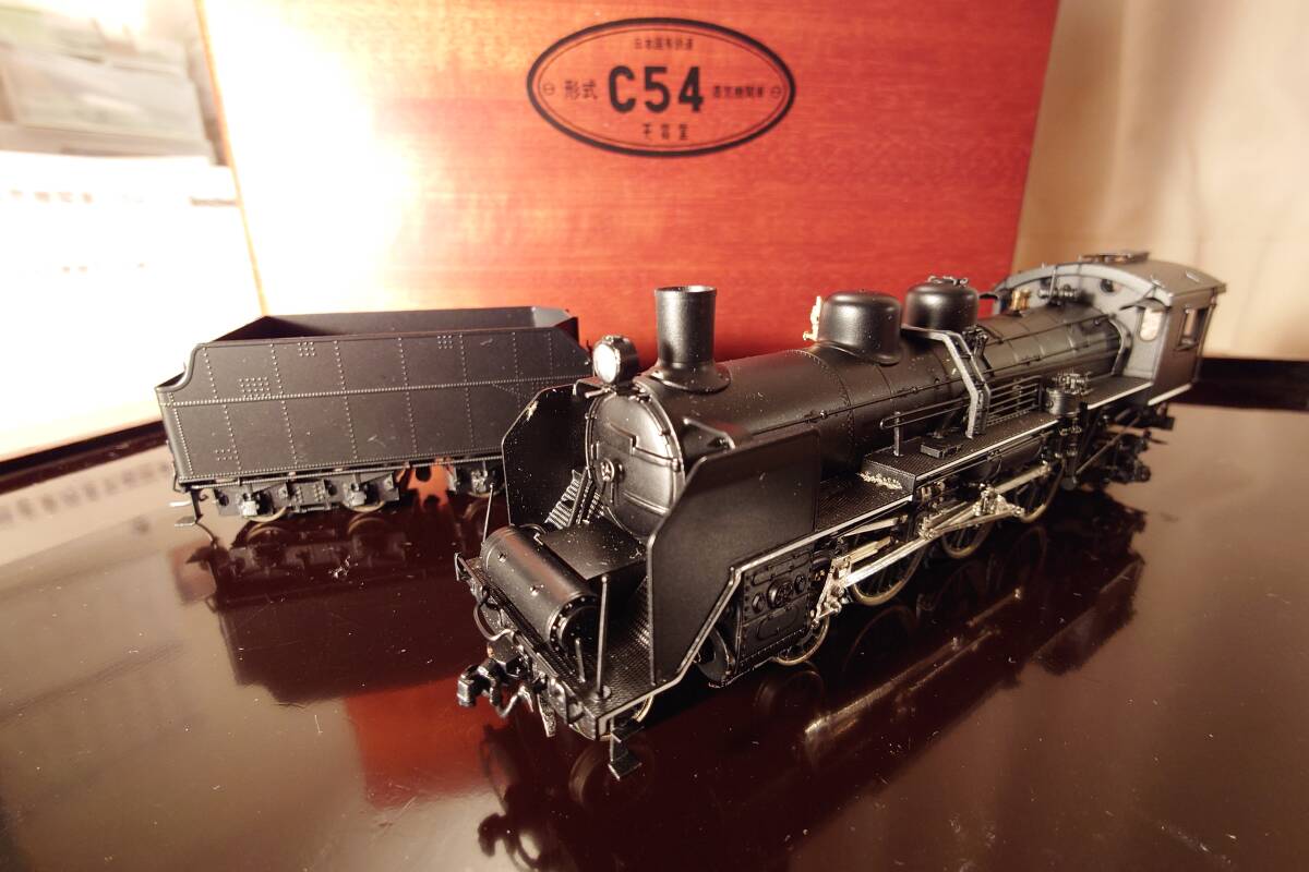 Yahoo!オークション - 天賞堂40周年記念特別品 C54蒸気機関車（ブラス...