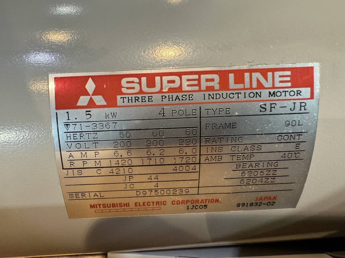 Yahoo!オークション - 080815 三菱エレクトリック SUPER LINE SF-JR 1....