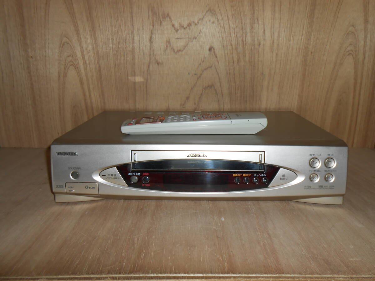 Yahoo!オークション - 82.- TOSHIBA A-F99 VHSビデオデッキ