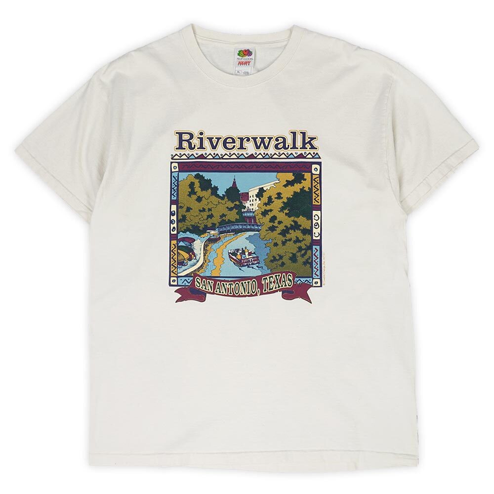 SAN ANTONIO 00s スーベニアTシャツ テキサス サンアントニオ お土産 USA アメリカ ヴィンテージ 古着 -2918 ナチュラル XL(イラスト、キャラクター)｜売買された ...