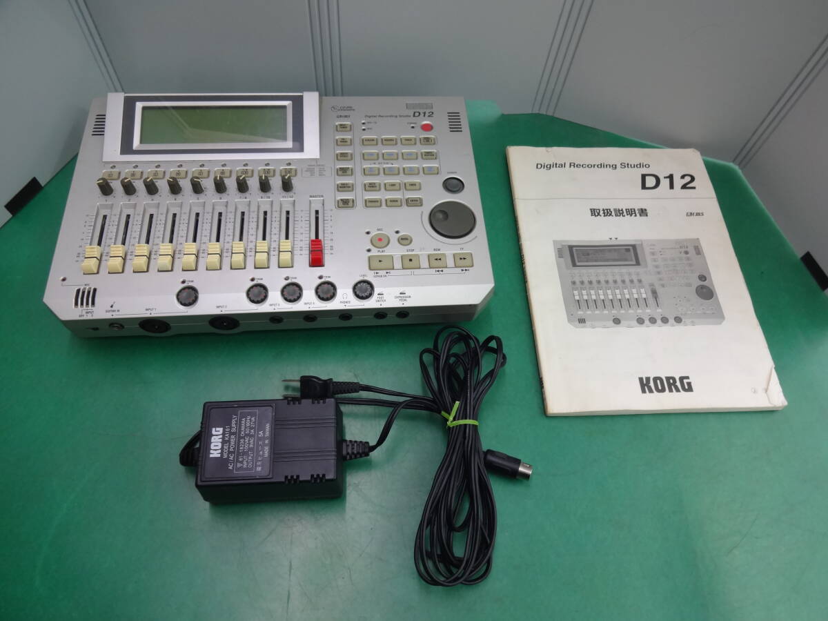 Yahoo!オークション - 6513 通電のみ確認 KORG D12 Digital Recording...