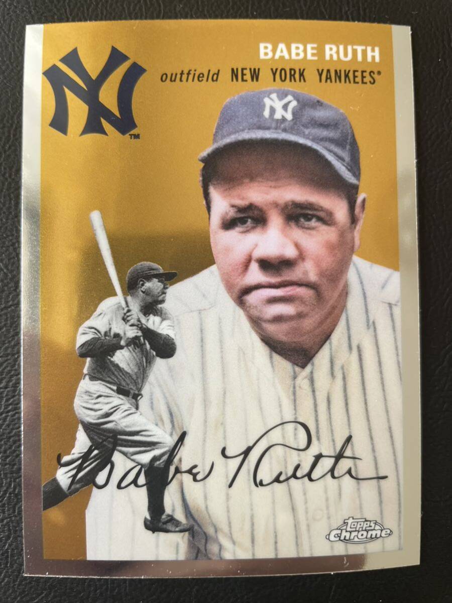 Yahoo!オークション - MLB 2023 Topps Chrome Platinum #312 BABE RUTH...