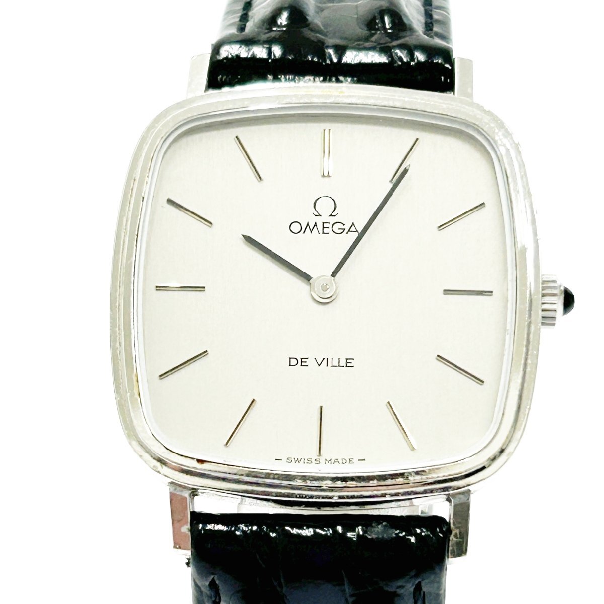 Yahoo!オークション - 【箱付き】OMEGA オメガ デビル スクエア GP×SS...