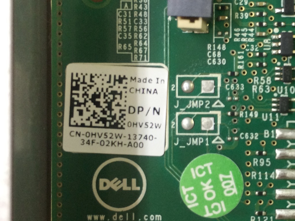 Yahoo!オークション - 即決 DELL PERC H310 RAID コントローラ [0HV52...