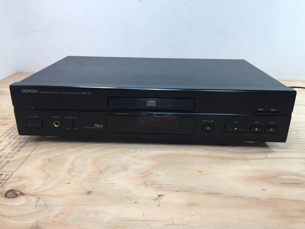 DENON デノン CDプレーヤー DCD-735 CDデッキ オーディオ機器(DENON)｜売買されたオークション情報、yahooの商品情報をアーカイブ公開 - オークファン（aucfan.com）
