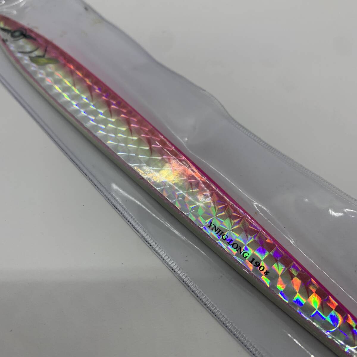 Yahoo!オークション - N-11239 西岡遊漁 YNジグ ロング 190g ネオピン...
