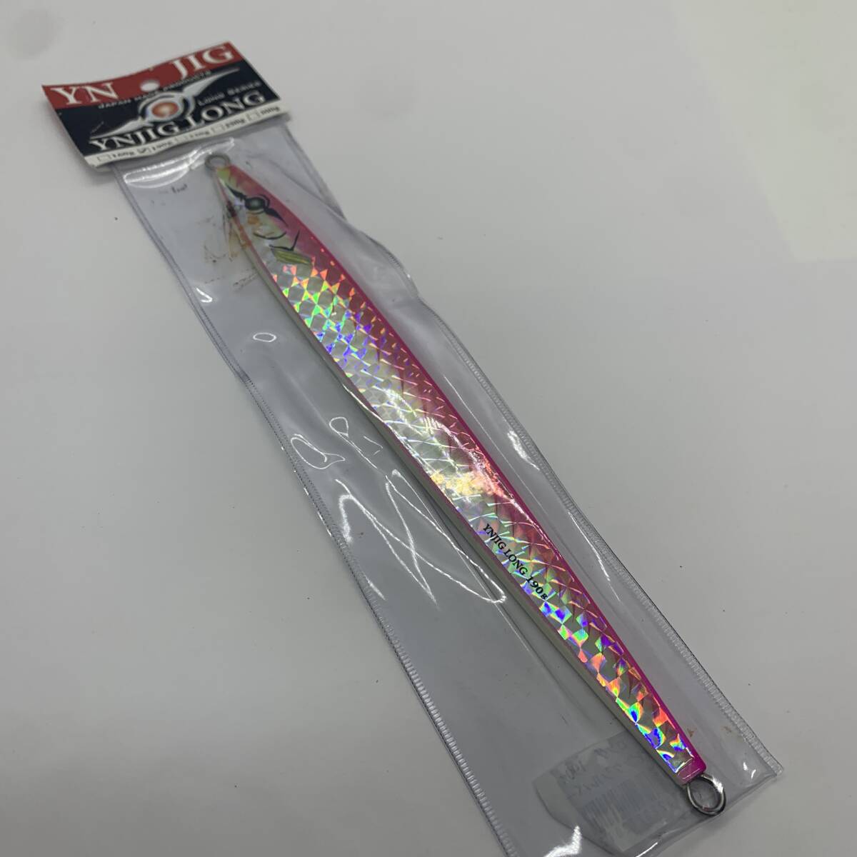 Yahoo!オークション - N-11240 西岡遊漁 YNジグ ロング 190g ネオピン...