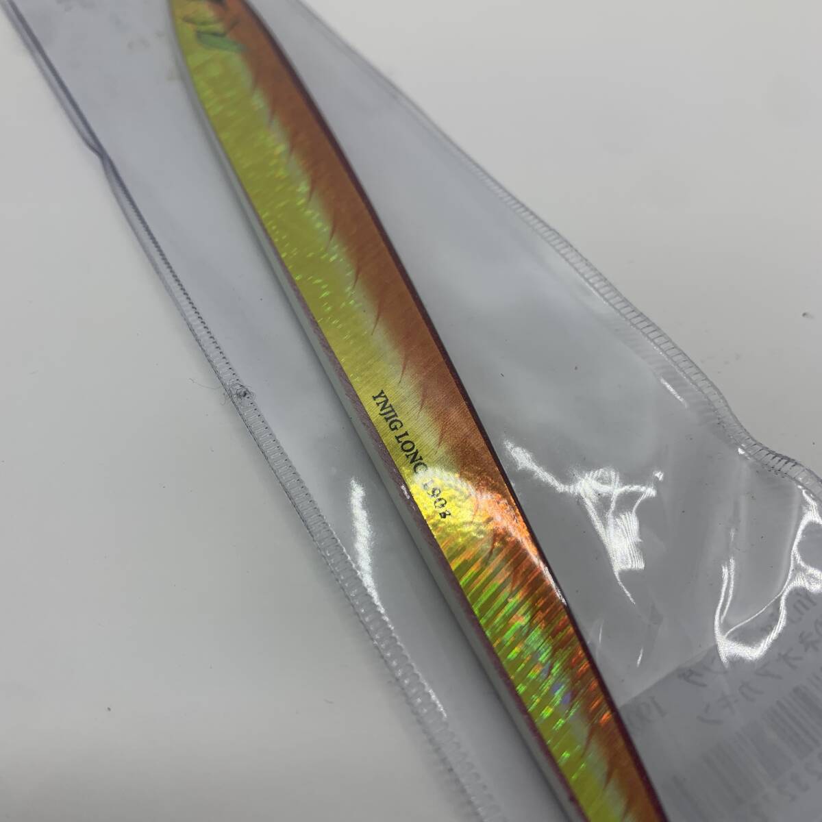 Yahoo!オークション - N-11246 西岡遊漁 YNジグ ロング 190g ネオアカ...