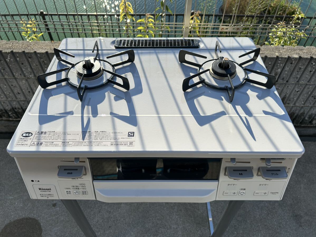 Yahoo!オークション - ガスコンロ リンナイ ガステーブル 都市ガス KG6...