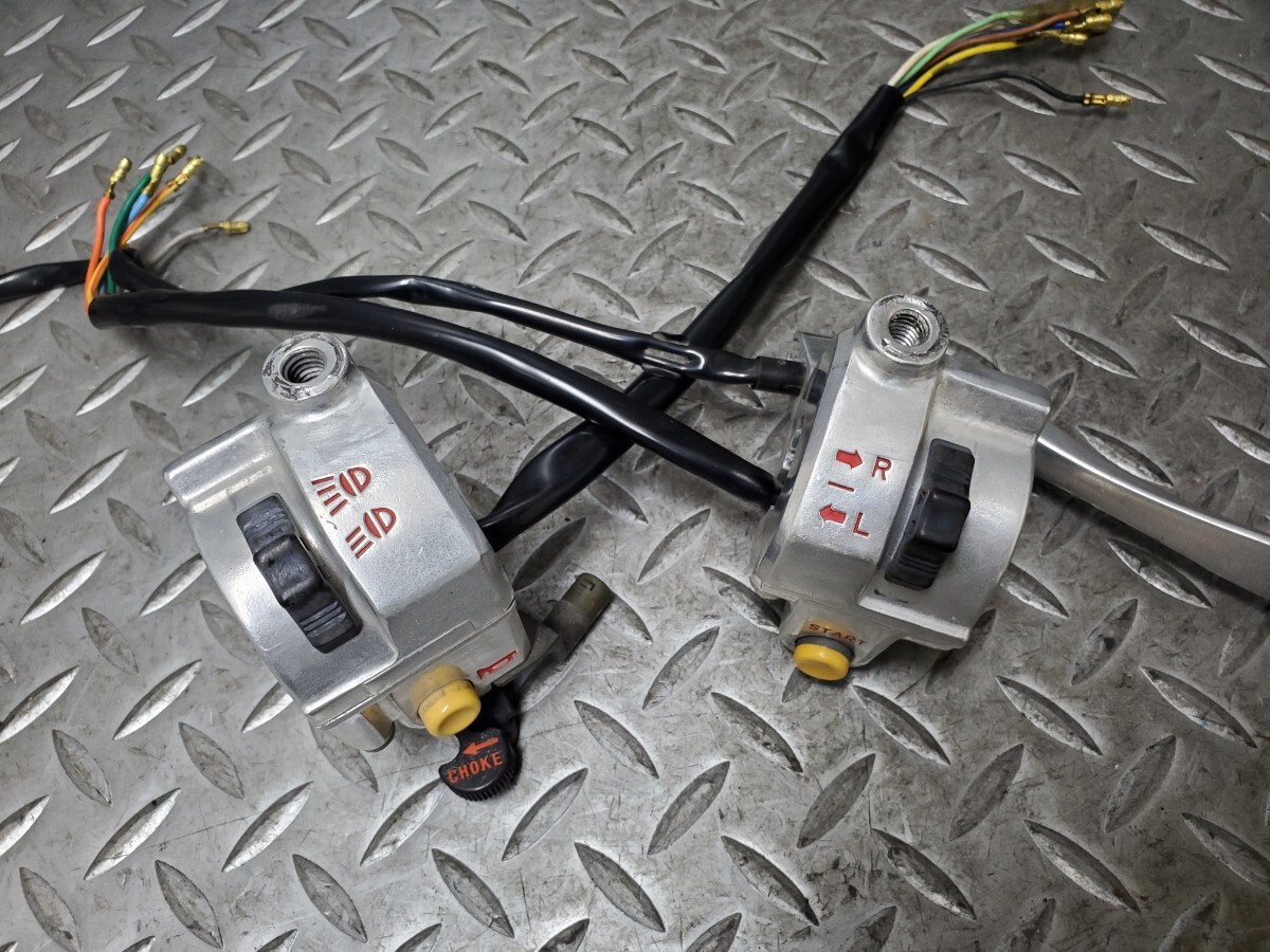 Yahoo!オークション - 1467 スーパーカブ90 カスタム ハンドルスイッチ...