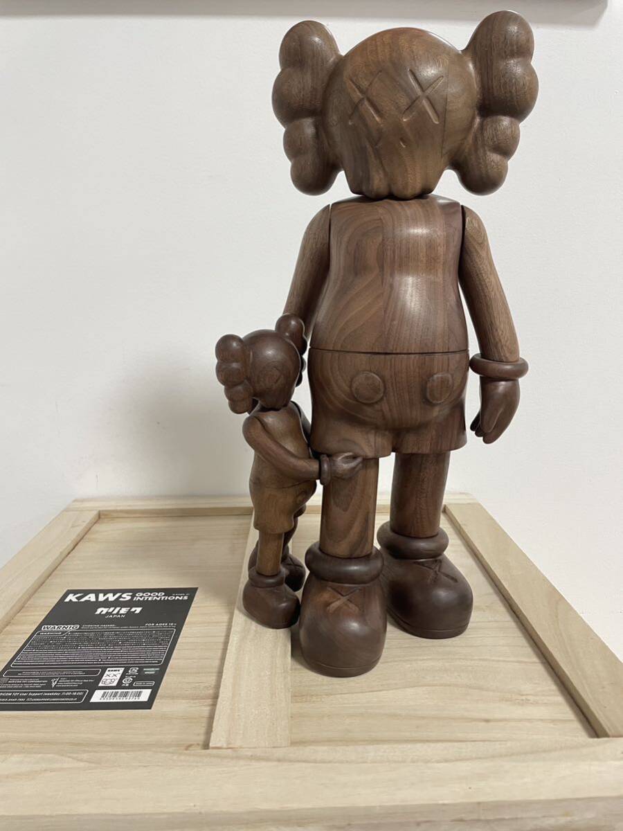 Yahoo!オークション - KAWS Good Intentions Wood Figure カウズ カリ...