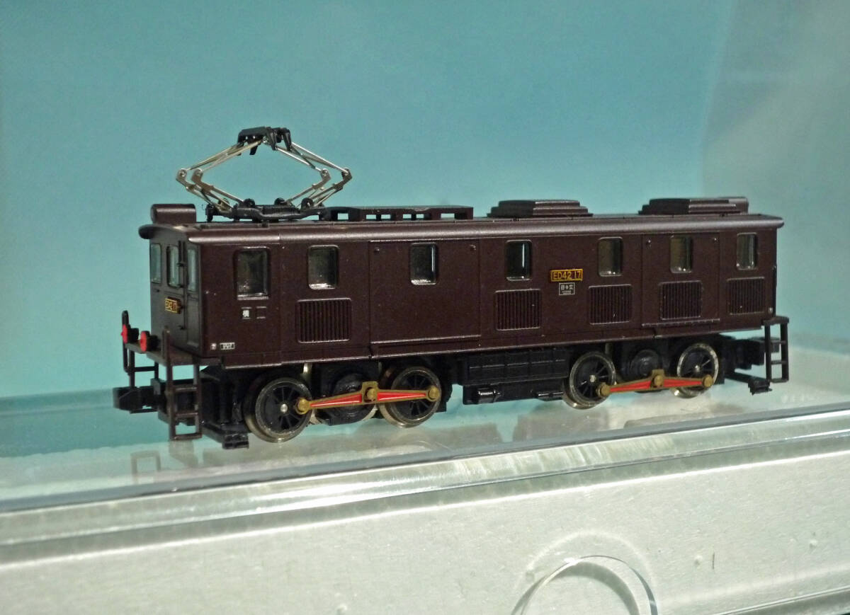 Yahoo!オークション - Nゲージ「ED42-17（T車）電気機関車」MA マイク...