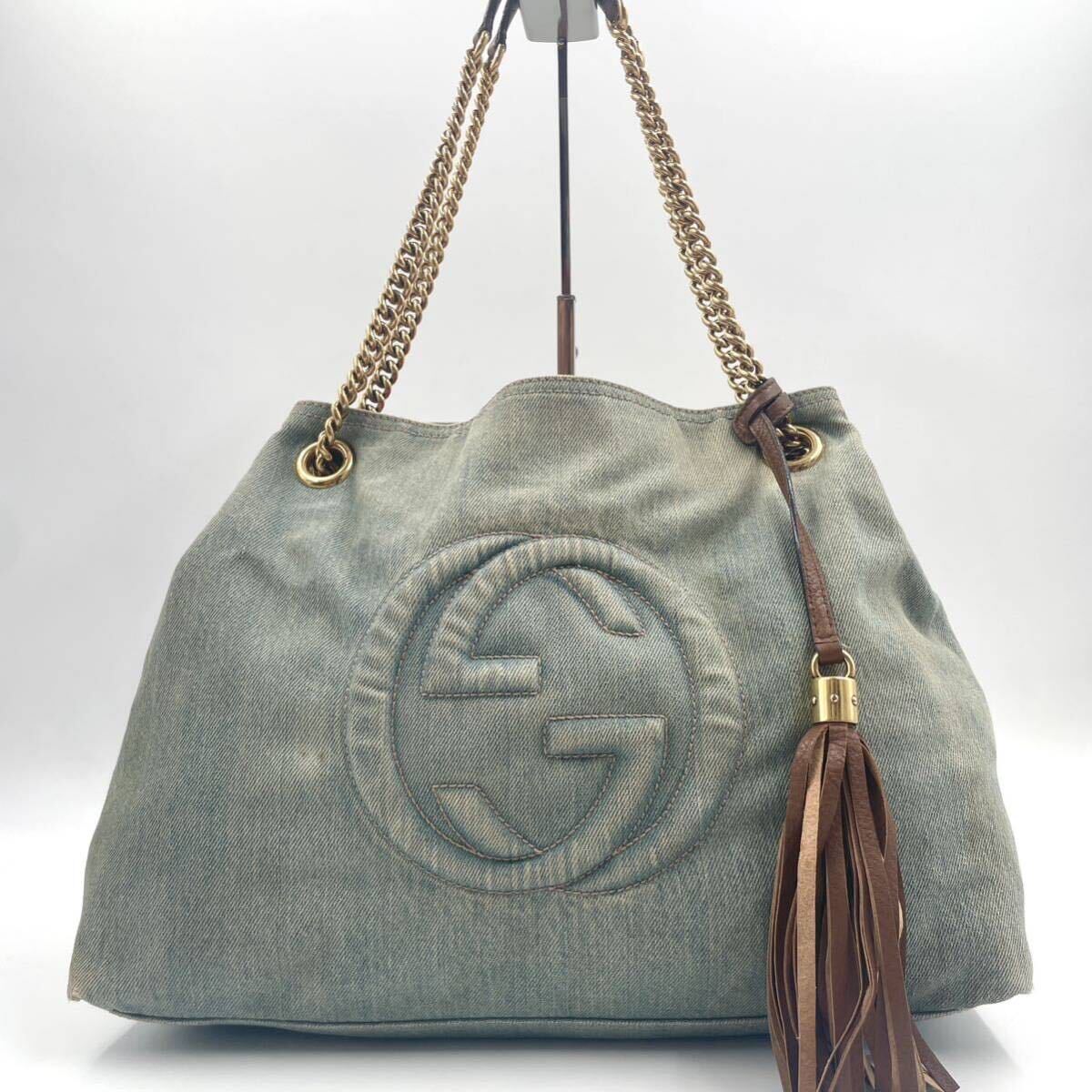 Yahoo!オークション - 【入手困難/A4 】 GUCCI グッチ ソーホー チェー...