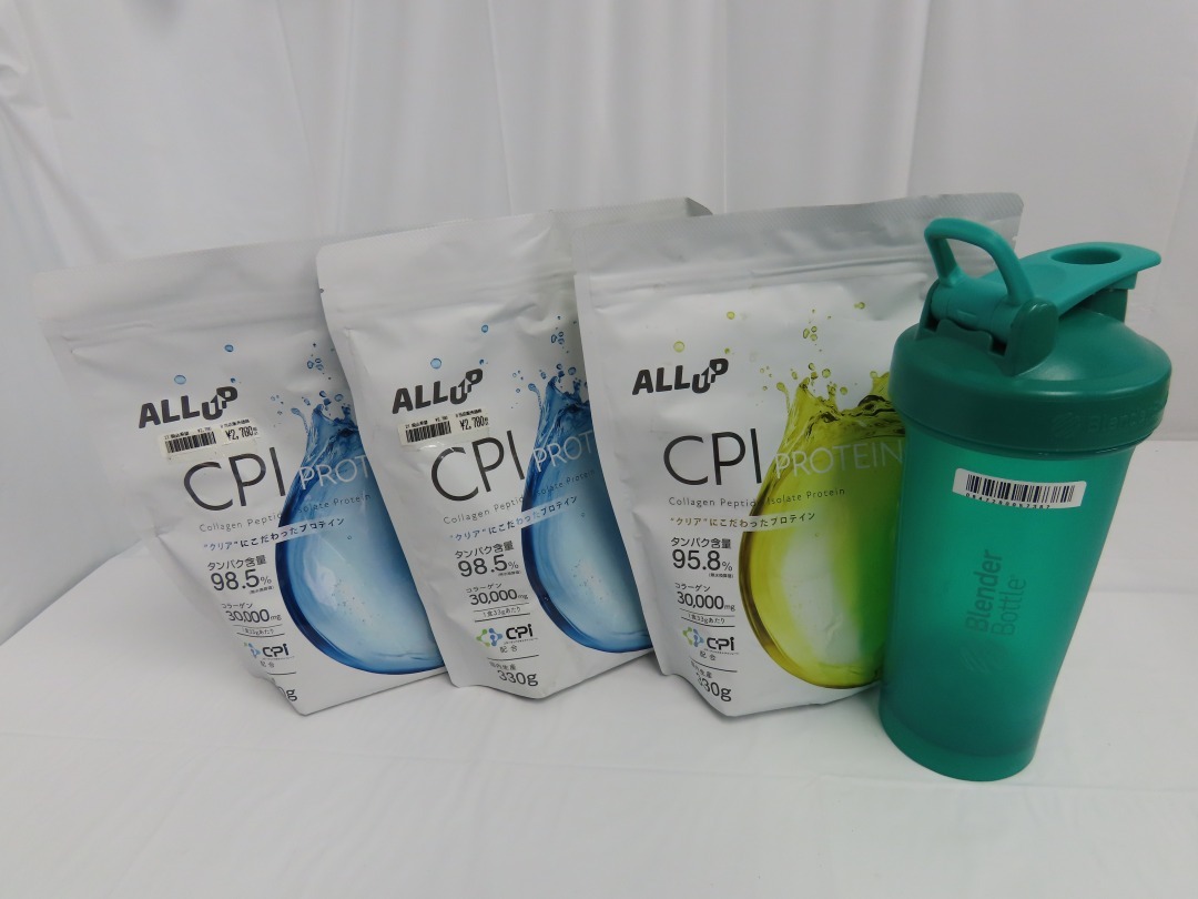 Yahoo!オークション - 80 YS ALLUP CPIプロテイン コラーゲン配合 330g...
