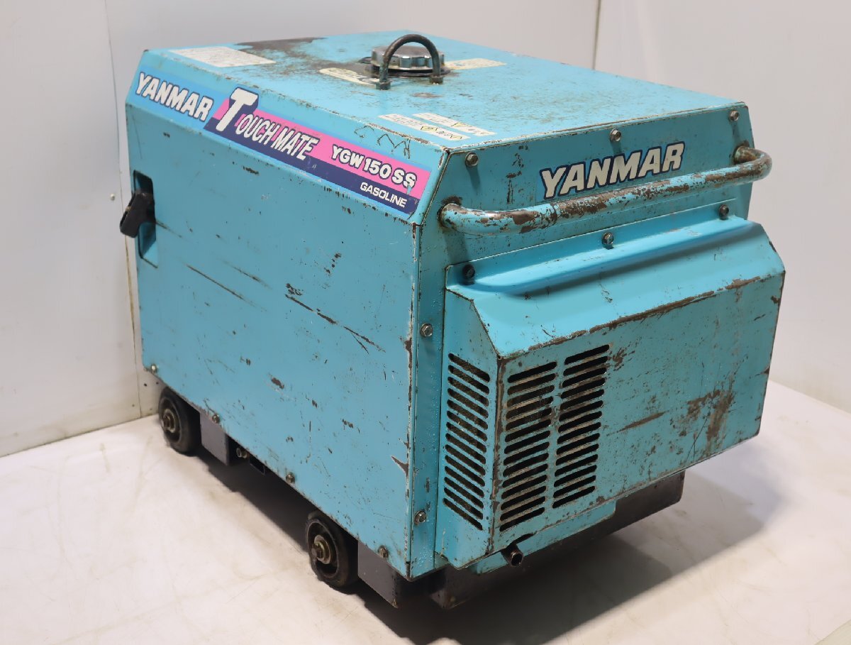 Yahoo!オークション - 西P YANMAR ヤンマー 溶接・交流電源兼用機 ガソ...