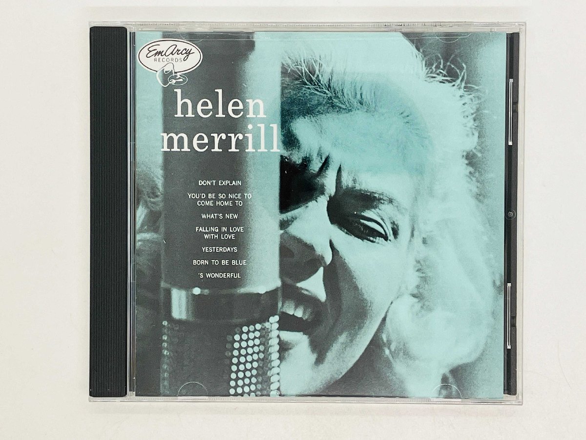 CD シールド HELEN MERRILL Clifford Brown / ヘレン メリル / DON'T EXPLAIN / YOU'D BE SO NICE TO COME / 814 ...