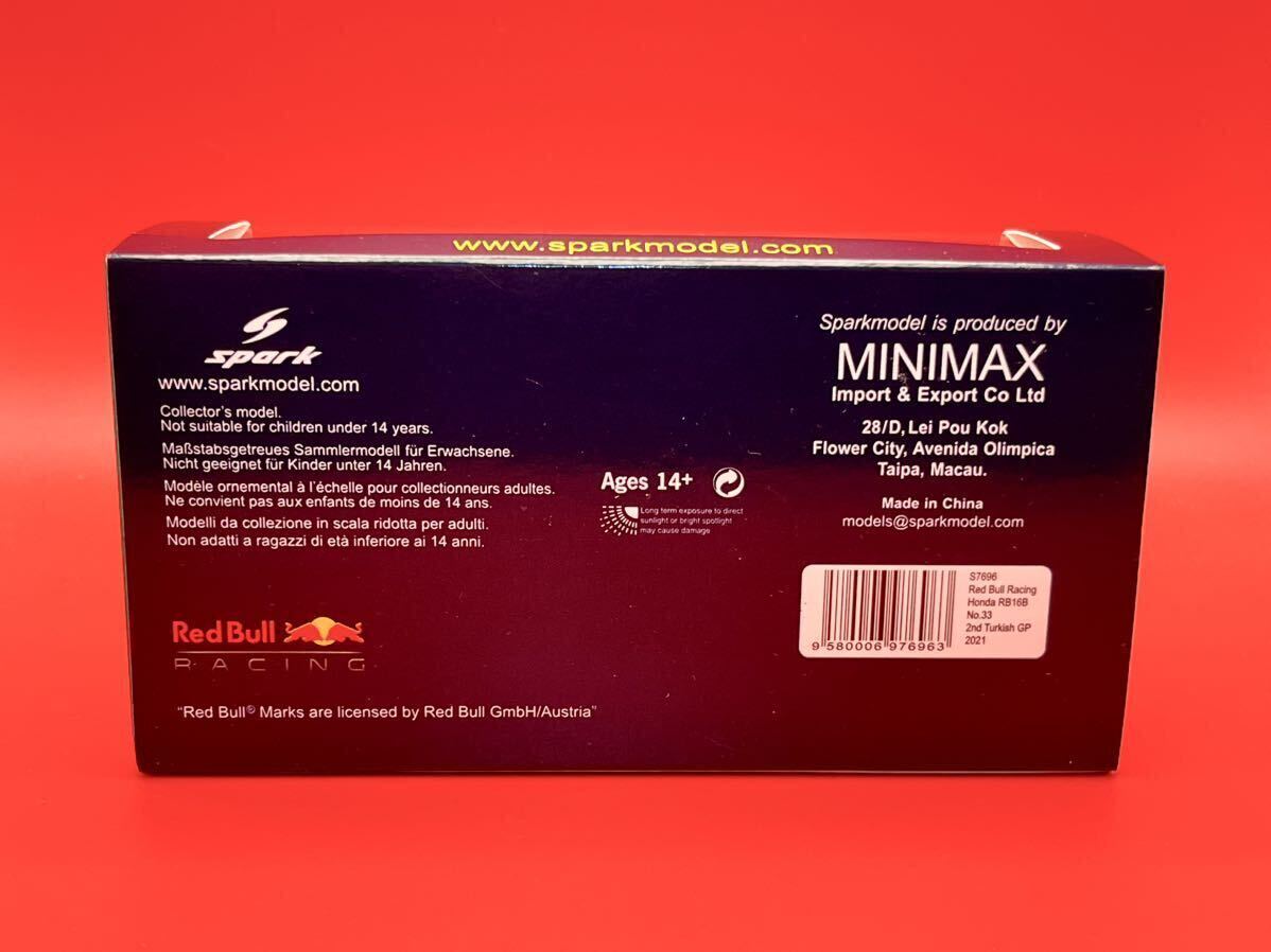 Yahoo!オークション - スパーク 1/43 Spark Red Bull Racing Honda RB1...
