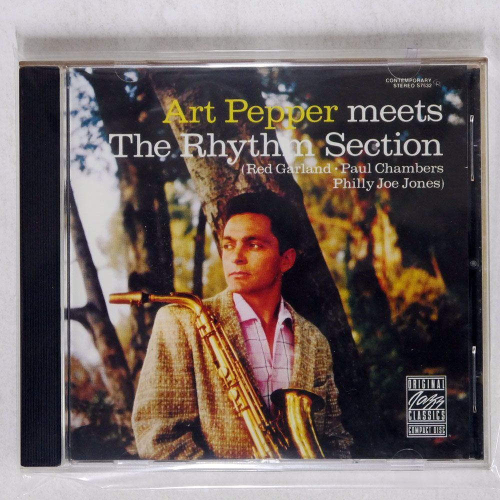 Yahoo!オークション - ART PEPPER/MEETS THE RHYTHM SECTION/ORIGINAL ...