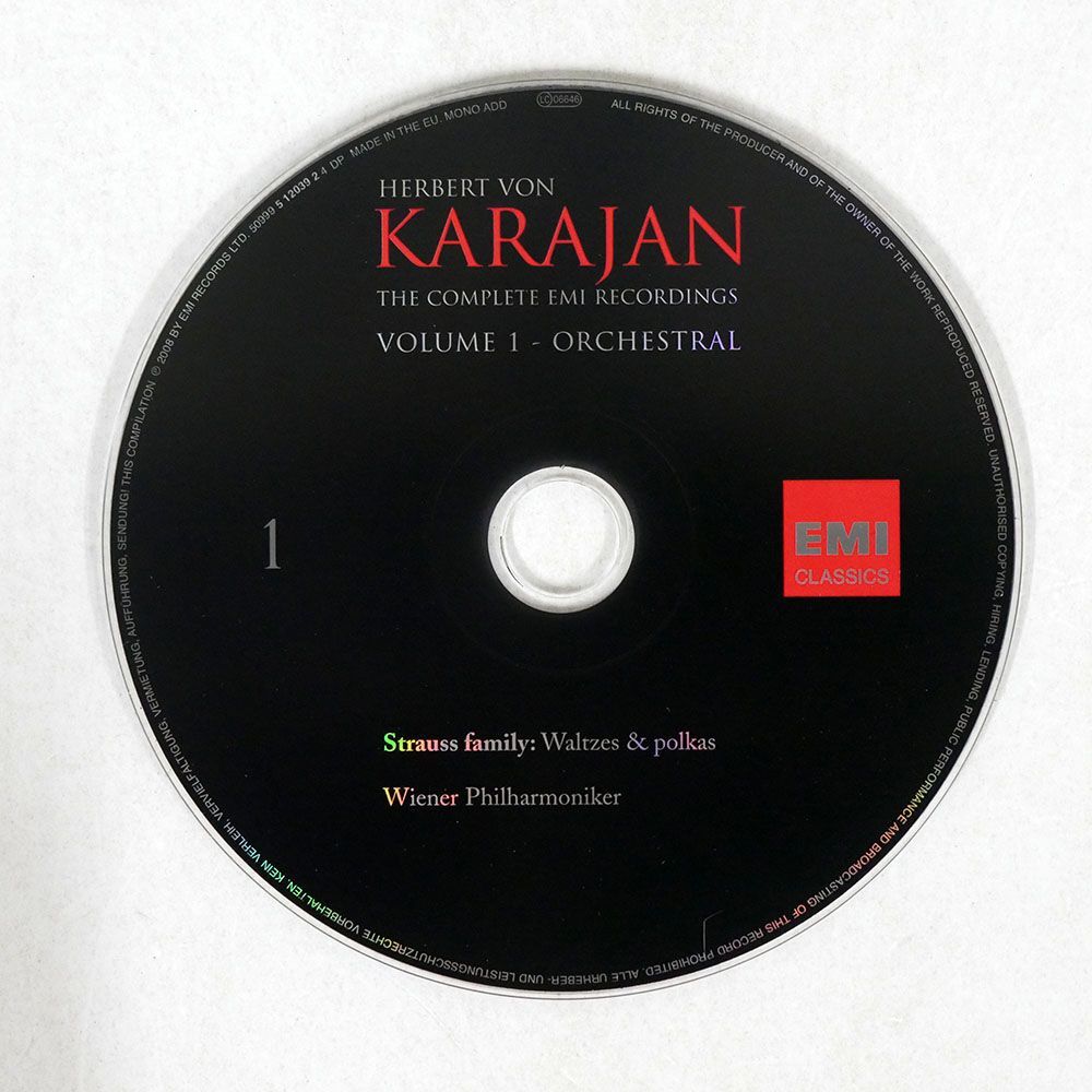 KARAJAN/COMPLETE EMI RECORDINGS 1946-1984/EMI 5099951203825 CD(クラシック)｜売買されたオークション情報、yahooの商品情報を ...