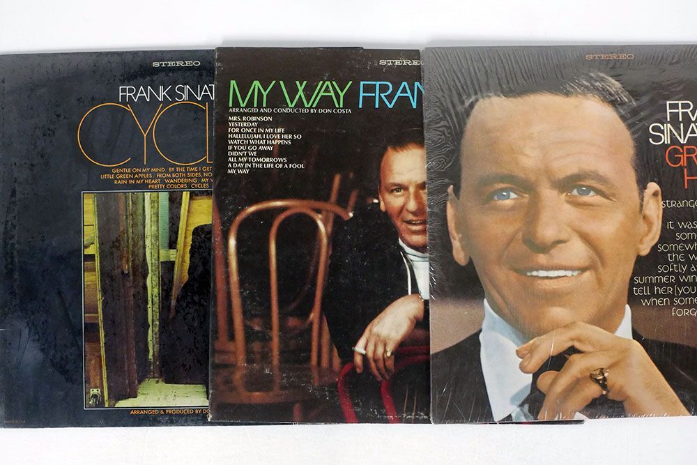 Yahoo!オークション - LP FRANK SINATRA’S/3点セット