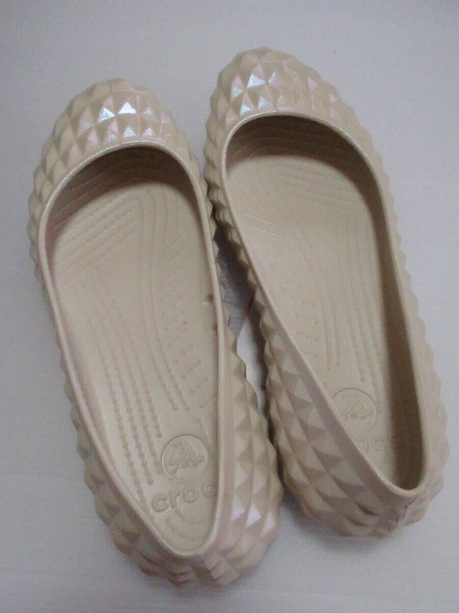 Yahoo!オークション - 新品 送料込 クロックス crocs W7 23.5cm相当...