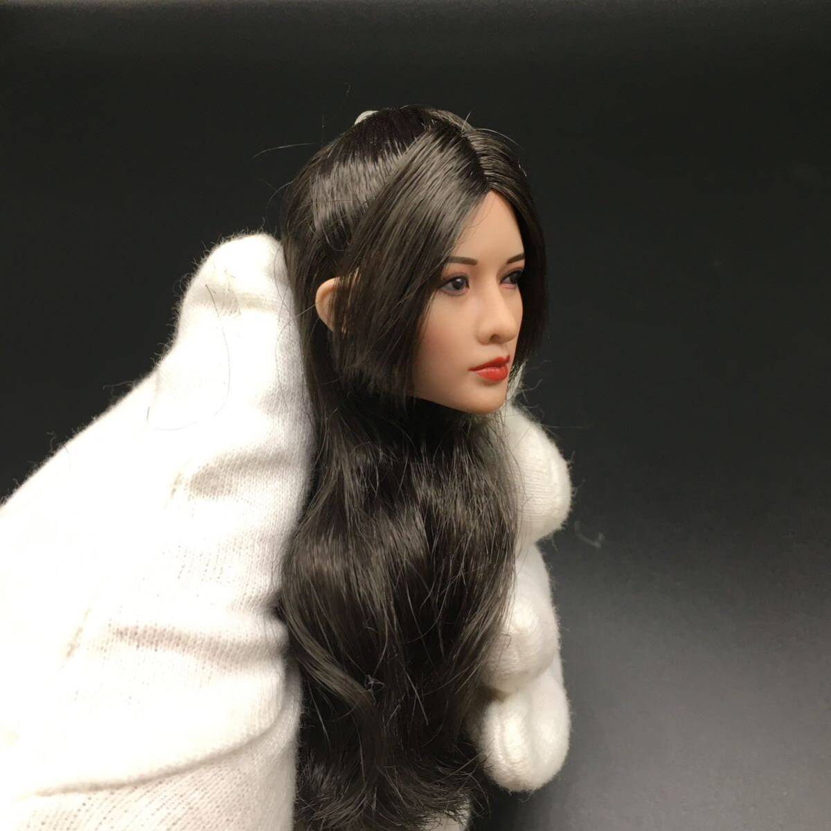 Yahoo!オークション - B86 1/6 フィギュア ヘッド 女性ヘッド 植毛タイ...