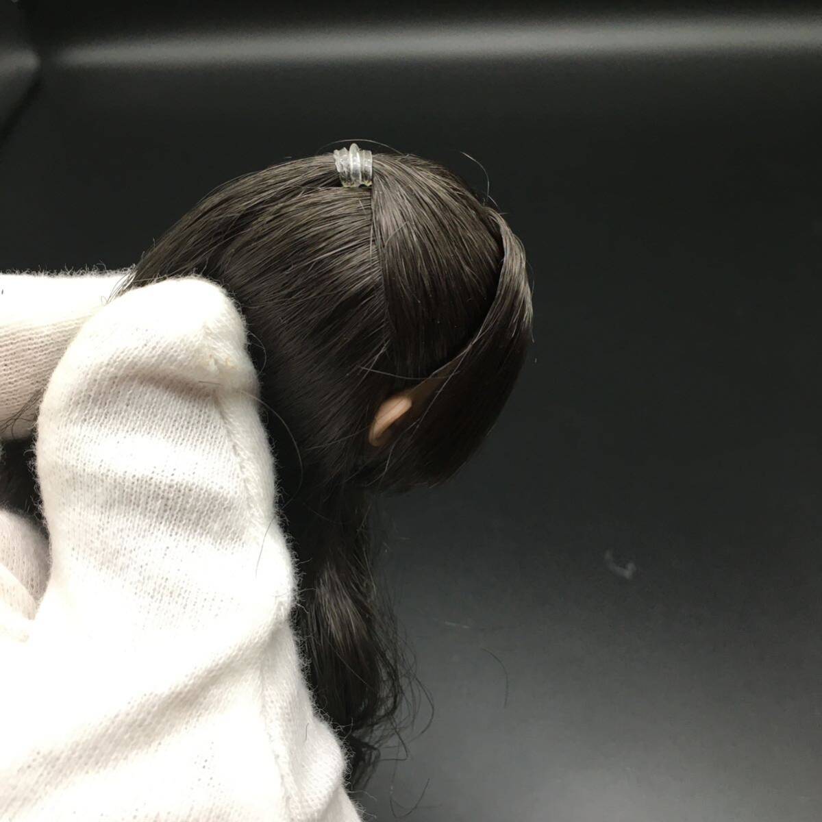 Yahoo!オークション - B86 1/6 フィギュア ヘッド 女性ヘッド 植毛タイ...