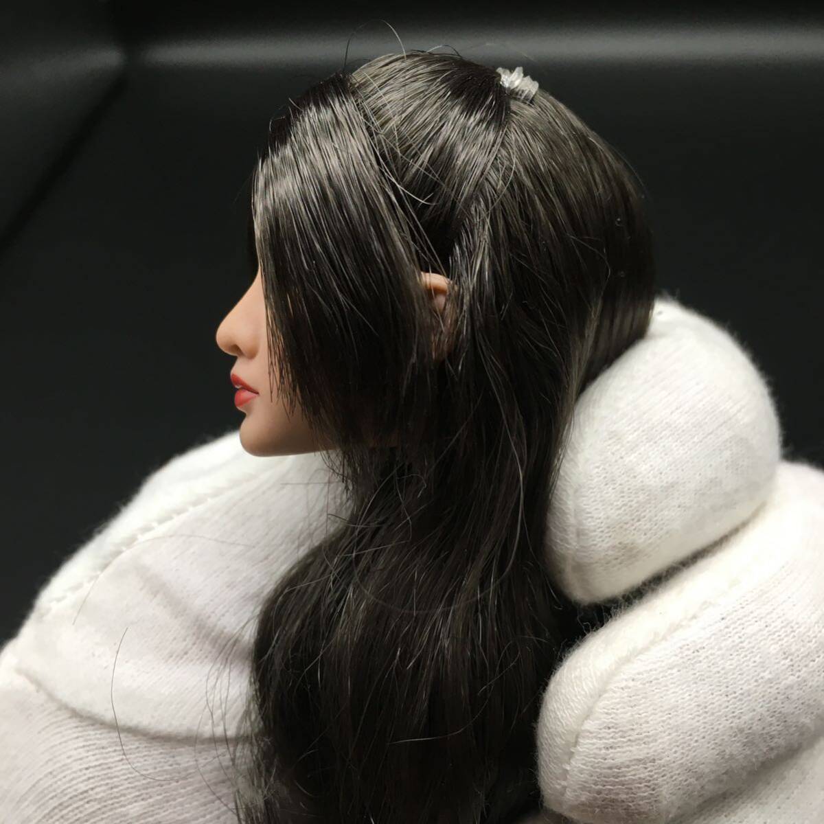 Yahoo!オークション - B86 1/6 フィギュア ヘッド 女性ヘッド 植毛タイ...