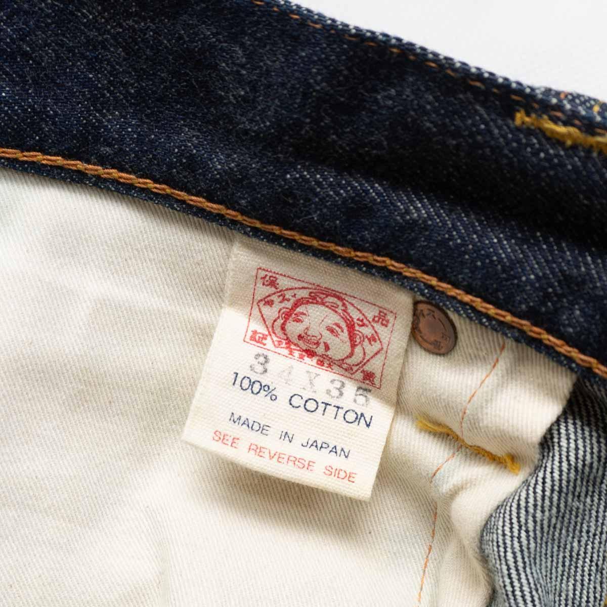 Yahoo!オークション - 【美品/濃紺】EVISU 【LOT.2001 デニムパンツ】3...