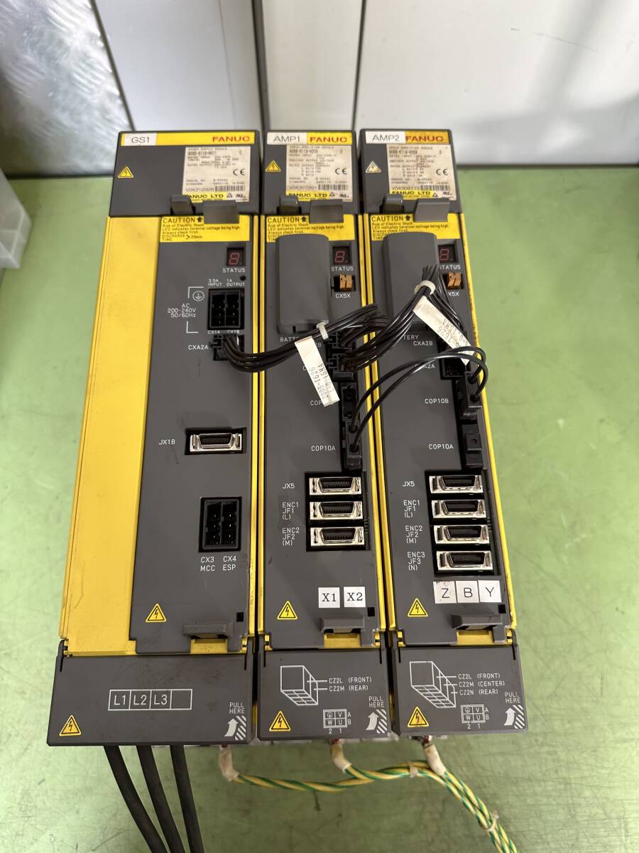 Yahoo!オークション - FANUC 電子部品 2004年製 A06B-6110-H011 A06B-...