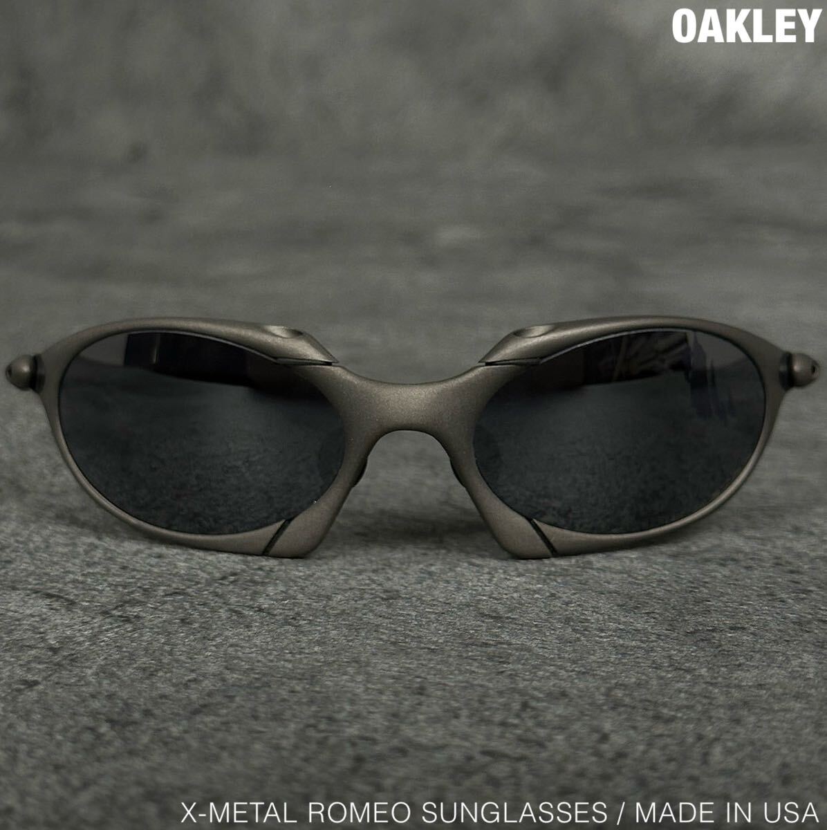 Yahoo!オークション - 希少 OAKLEY X-METAL ROMEO ロメオ サングラス ...