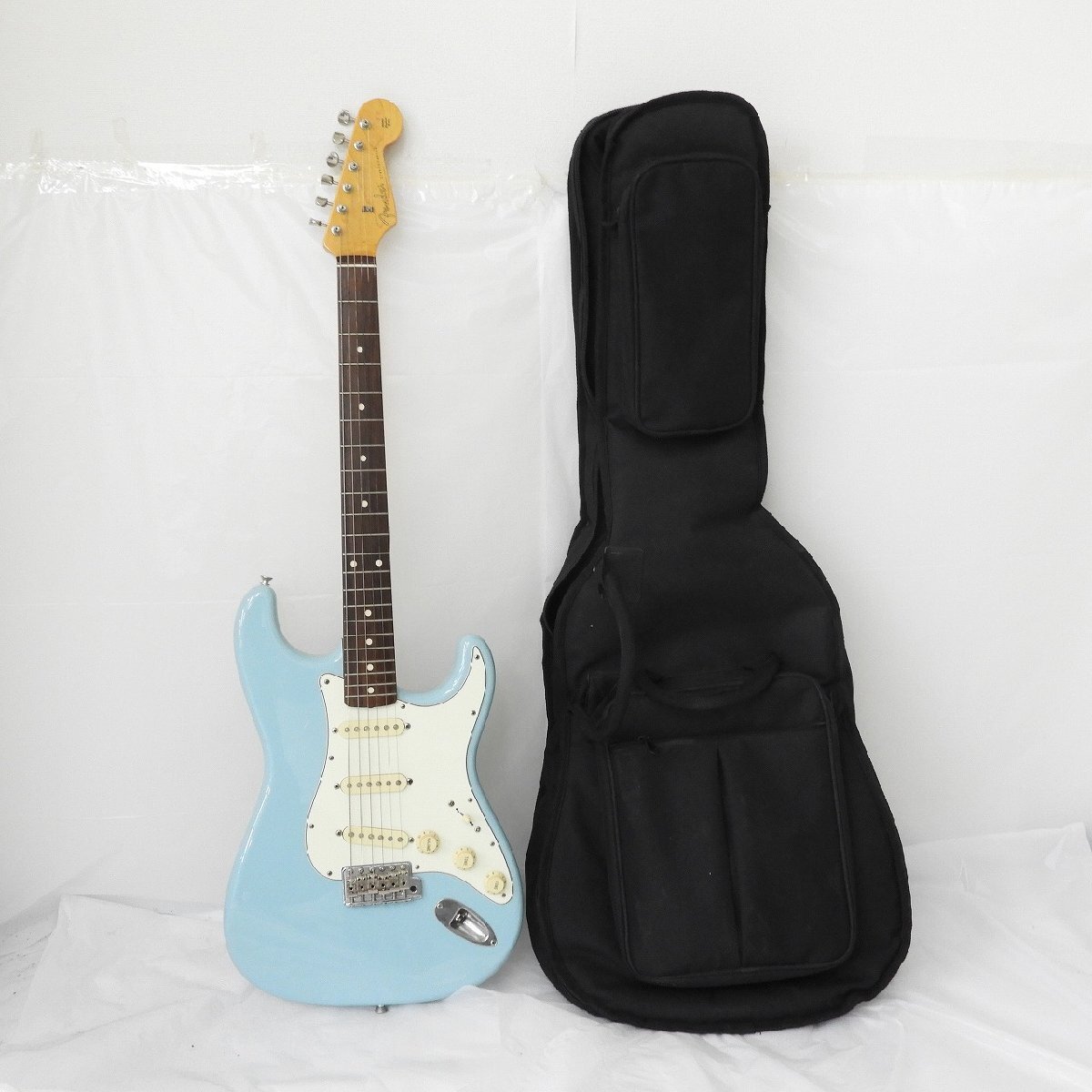 品 FENDER フェンダー ジャパン エレキギター 2016年製 ダイナ楽器 ストラトキャスター ライトブルー 同梱不可 11642594 0814(ストラトキャスター)｜売買された ...