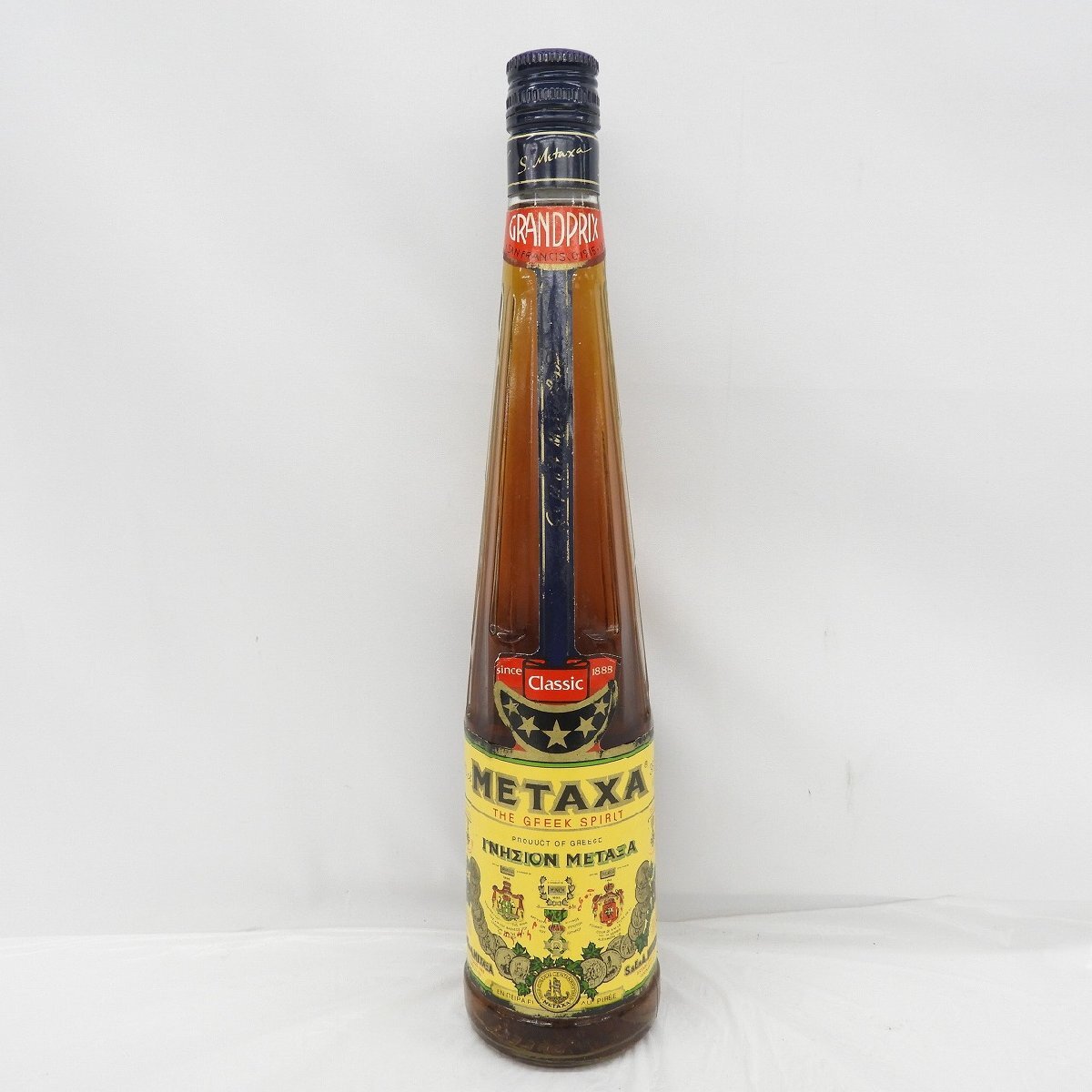 Yahoo!オークション - 1円～【未開栓】Metaxa メタクサ クラシック 5ス...