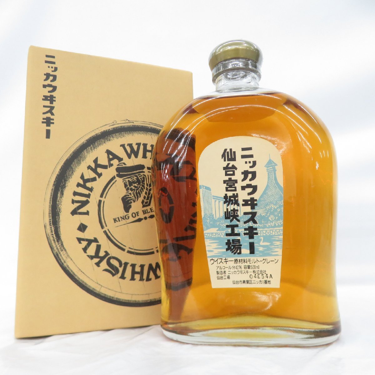 未開栓 NIKKA ニッカ 仙台宮城峡工場 限定 ウイスキー 500ml 40％ 箱付 11655732 0825(日本)｜売買されたオークション情報、yahooの商品情報をアーカイブ公開 ...