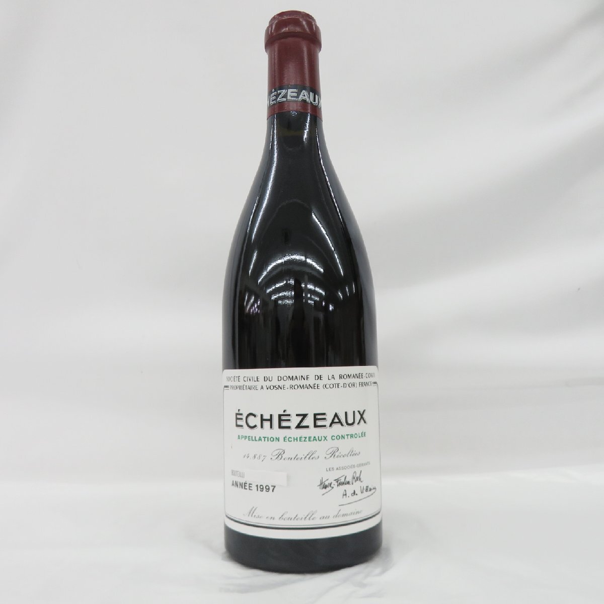 未開栓 DRC ドメーヌ ド ラ ロマネコンティ エシェゾー 1997 赤 ワイン 750ml 13％ 目減り有 11655116 0826(コート・ドゥ・ニュイ)｜売買されたオークション情報 ...