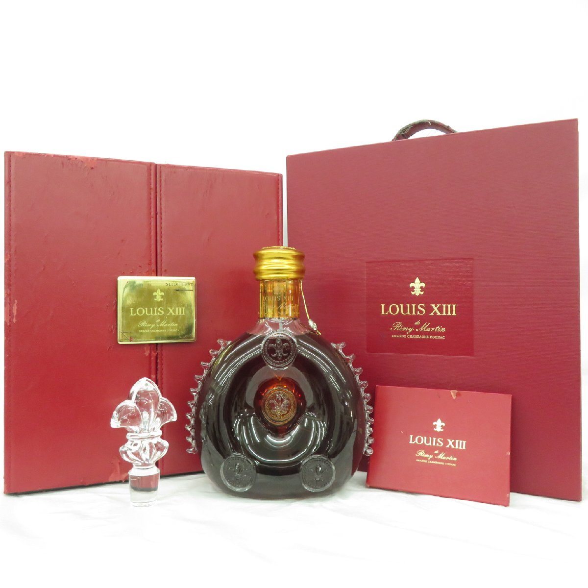 未開栓 レミーマルタン ルイ13世 バカラボトル ブランデー 700ml 40% 観音開き 箱/冊子/替栓付 シリアル一致 11657140 0828(レミーマルタン)｜売買されたオークション ...