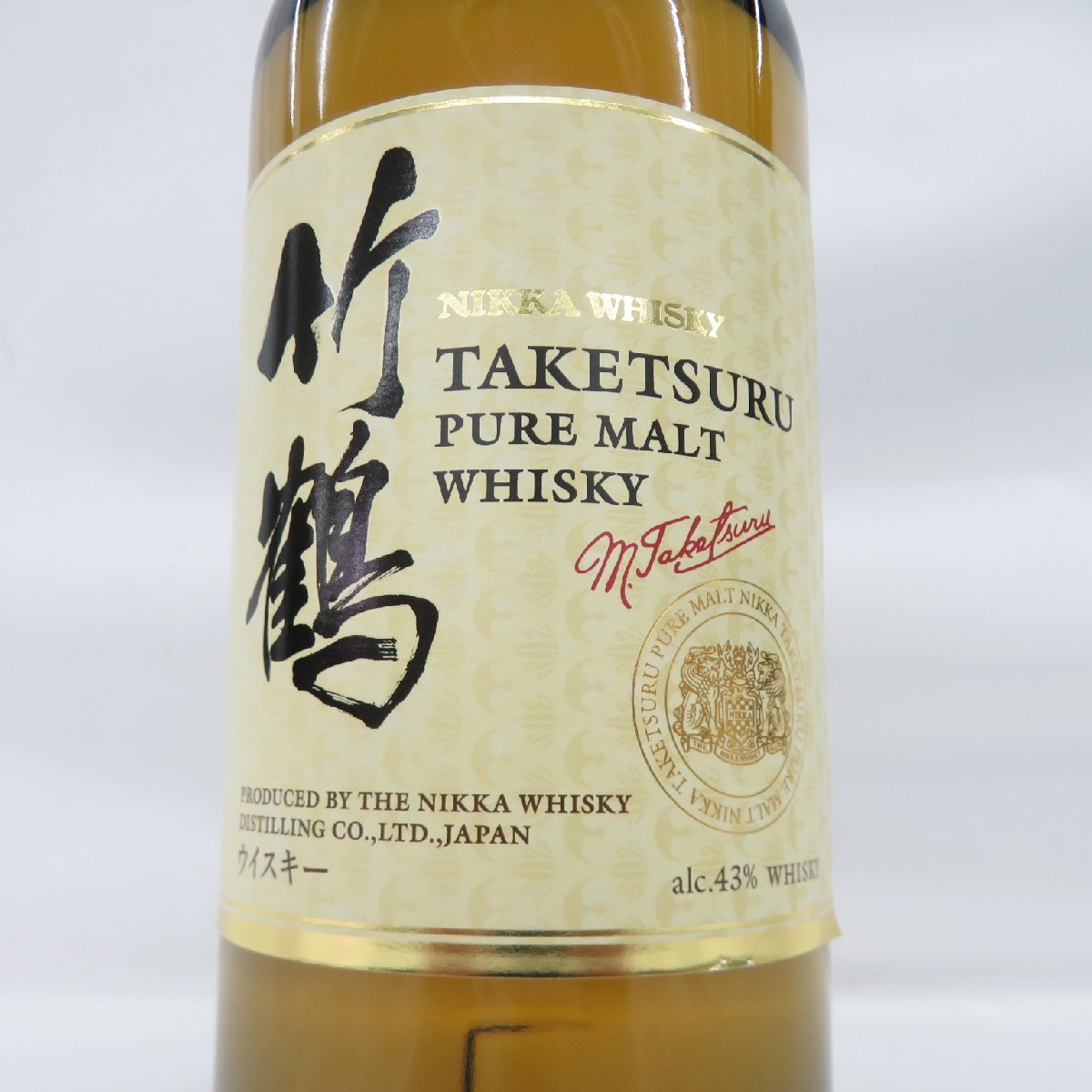 1円 未開栓 NIKKA ニッカ 竹鶴 ピュアモルト 白ラベル ウイスキー 700ml 43％ 11657529 0828(日本)｜売買されたオークション情報、yahooの商品情報をアーカイブ ...