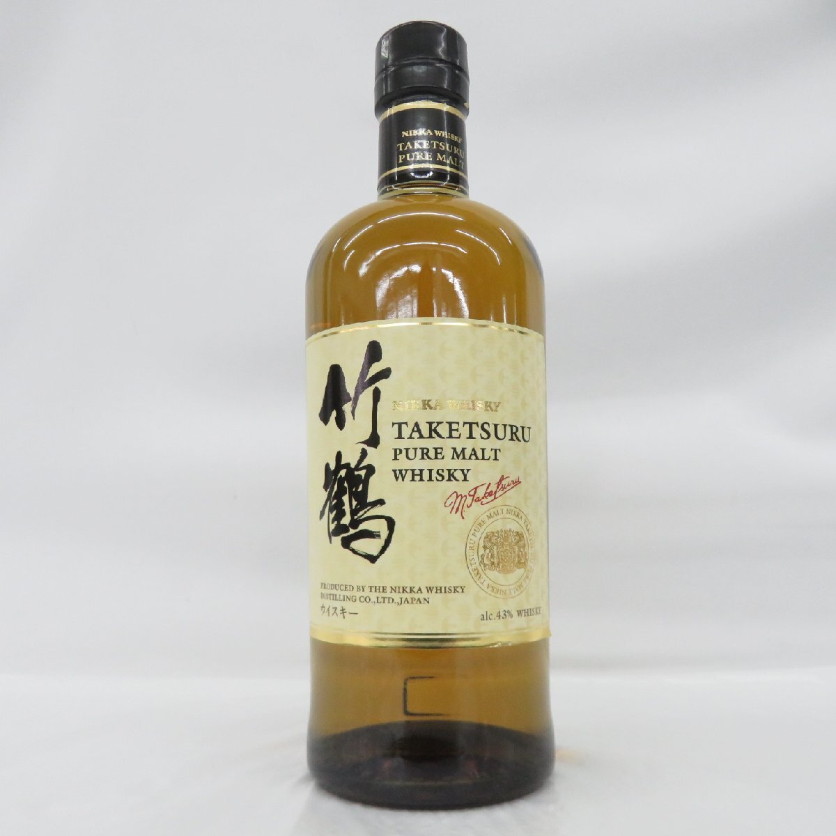 1円 未開栓 NIKKA ニッカ 竹鶴 ピュアモルト 白ラベル ウイスキー 700ml 43％ 11657529 0828(日本)｜売買されたオークション情報、yahooの商品情報をアーカイブ ...