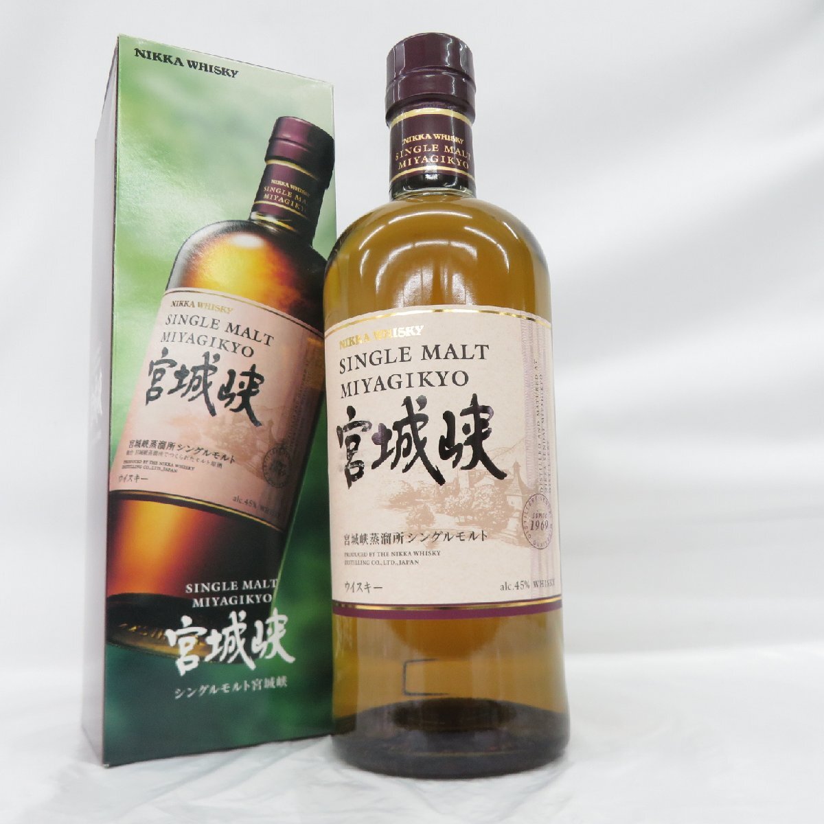 未開栓 NIKKA ニッカ シングルモルト 宮城峡 ウイスキー 700ml 45％ 箱付 11659678 0831(日本)｜売買されたオークション情報、yahooの商品情報をアーカイブ公開 ...