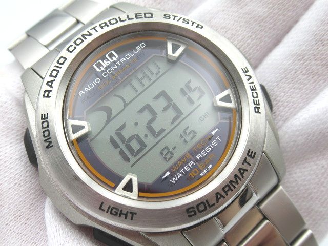 Yahoo!オークション - CITIZEN シチズン Q&Q DP64 MHS7-200 SOLARMATE...