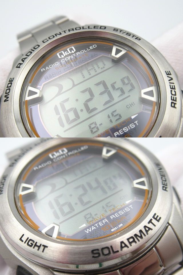 Yahoo!オークション - CITIZEN シチズン Q&Q DP64 MHS7-200 SOLARMATE...