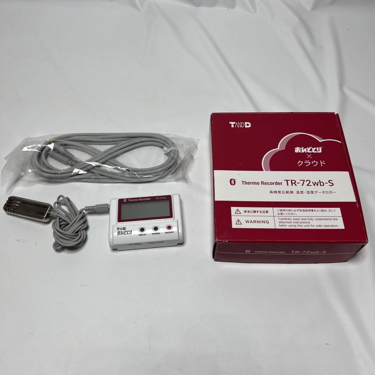 Yahoo!オークション - T&D おんどとり TR-72wb-S 高精度広範囲 温度 湿...