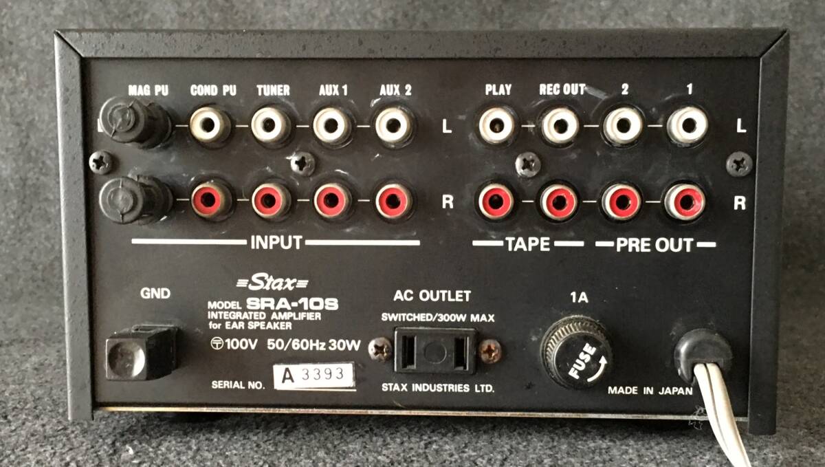 Yahoo!オークション - STAX SRA－10S 整備品