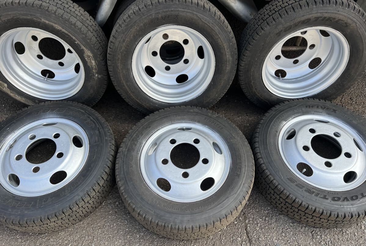 Yahoo!オークション - スタッドレス ダイナ スチール ホイール TFAC 16...