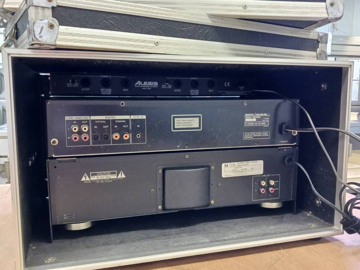 Yahoo オークション Toa Cd 20a Sony Mds E58 Alesis 3630コンプ 6u