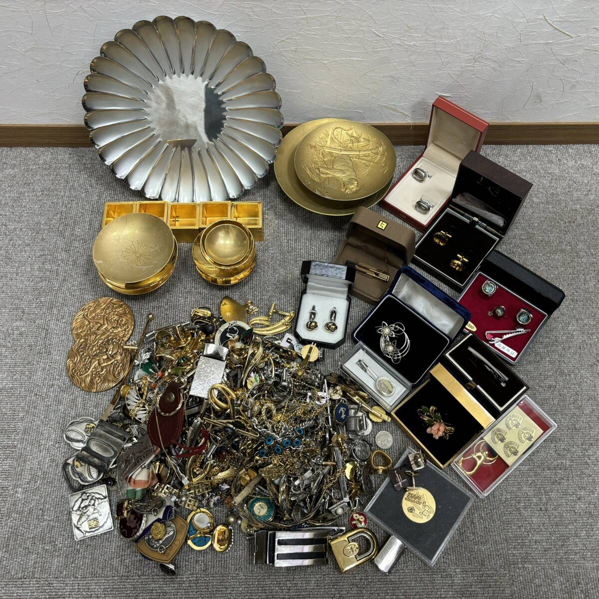 Yahoo!オークション - 【UD0816.2-151ST】メッキまとめ 大量 総重量約6...